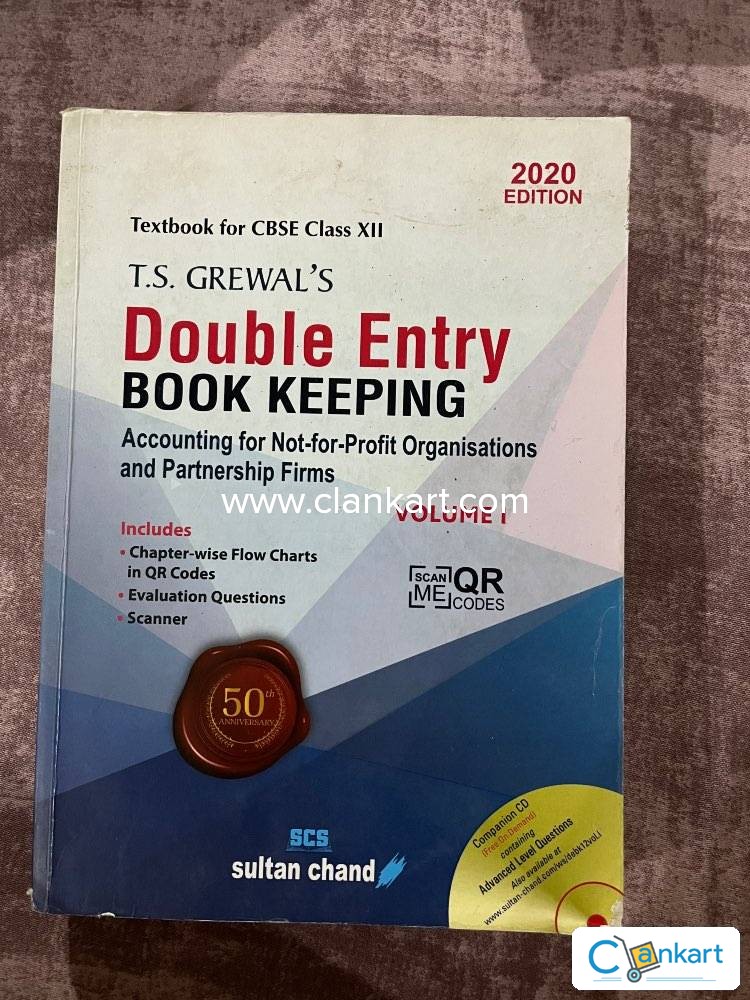 Buy 'T.S. Grewal's Double Entry Book Keeping: Accounting For Not-for ...