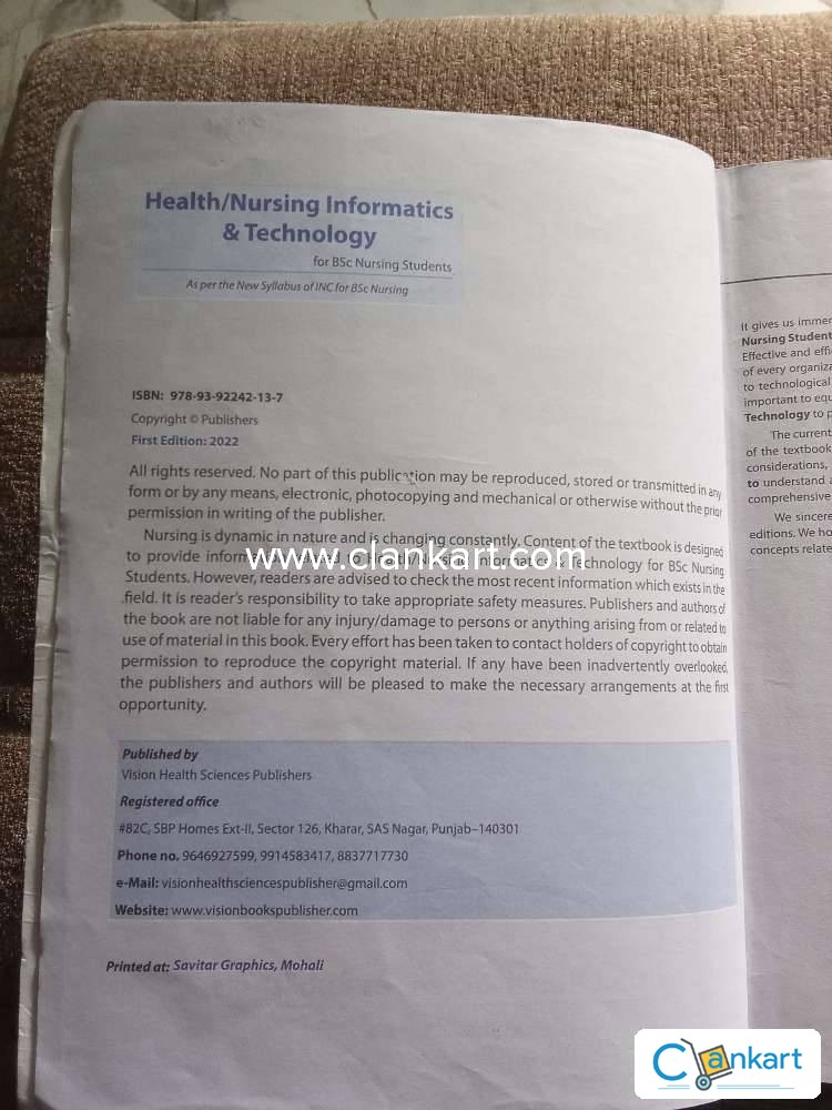 Nursing Informatics Textbook Informatics And Nursing By Jeanne Sewell