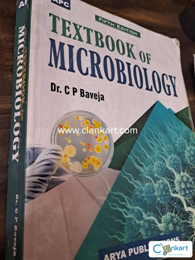 Buy 'Microbiology C.p Baveja' Book In Excellent Condition At Clankart.com