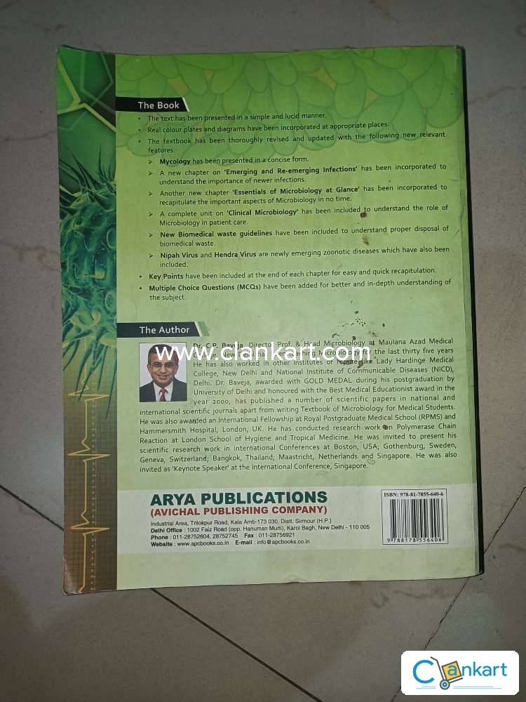 Buy 'Textbook Of Microbiology [Paperback] [Jan 01, 2017] Baveja' Book ...
