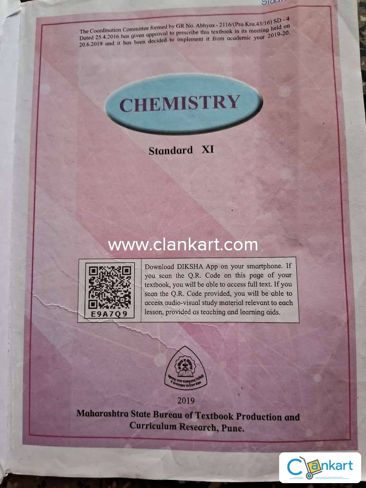 Buy 'Chemistry Class 11th' Book In Excellent Condition At Clankart.com
