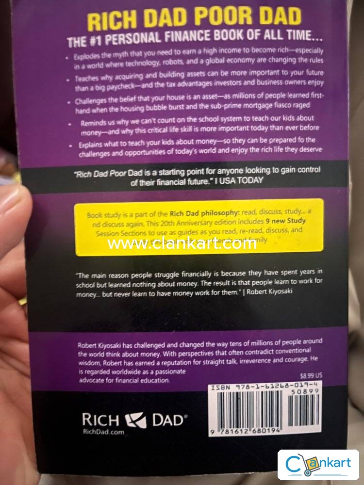 Buy 'Rich Dad Poor Dad: What The Rich Teach Their Kids About Money That ...