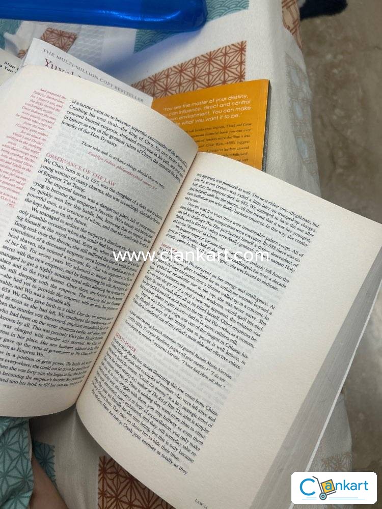 Buy 'The 48 Laws Of Power' Book In Excellent Condition At Clankart.com