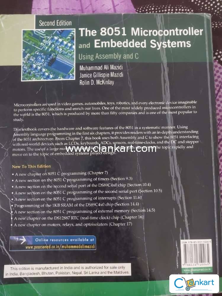Buy 'THE 8051 MICROCONTROLLER AND EMBEDDED SYSTEMS: USING ASSEMBLY AND ...