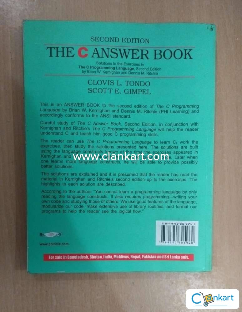 Buy The C Programming Language 2e By Kernighan Brian W Isbn