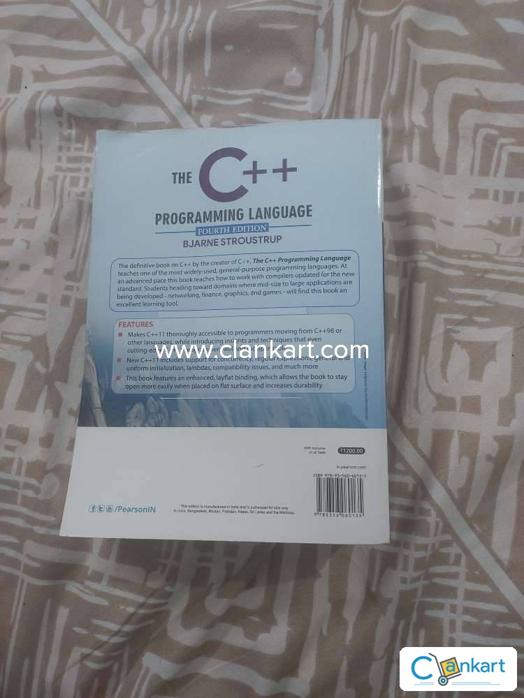 Buy 'The C++ Programming Language 4th-Ed( C++ Creator : Bjarne ...
