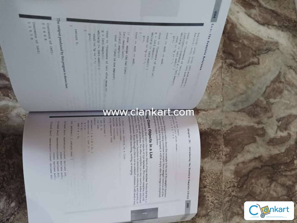 Buy 'C++: The Complete Reference' Book In Excellent Condition At ...