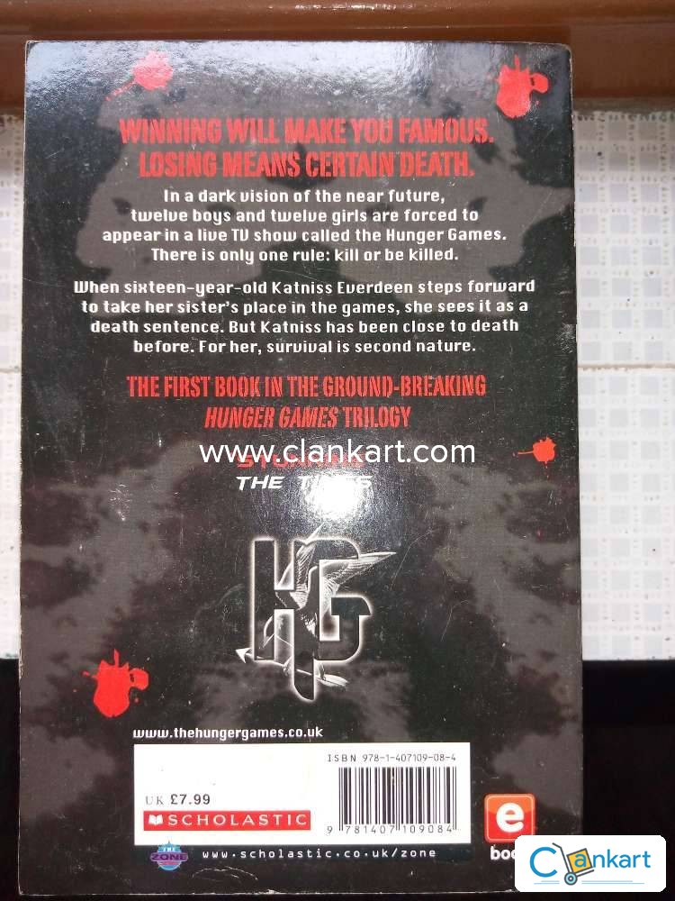 The Hunger Games Book Back Cover