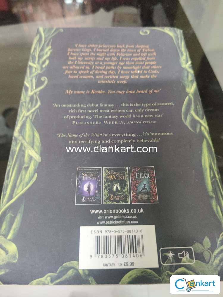Buy 'The Name Of The Wind (The Kingkiller Chronicle, #1)' Book In ...