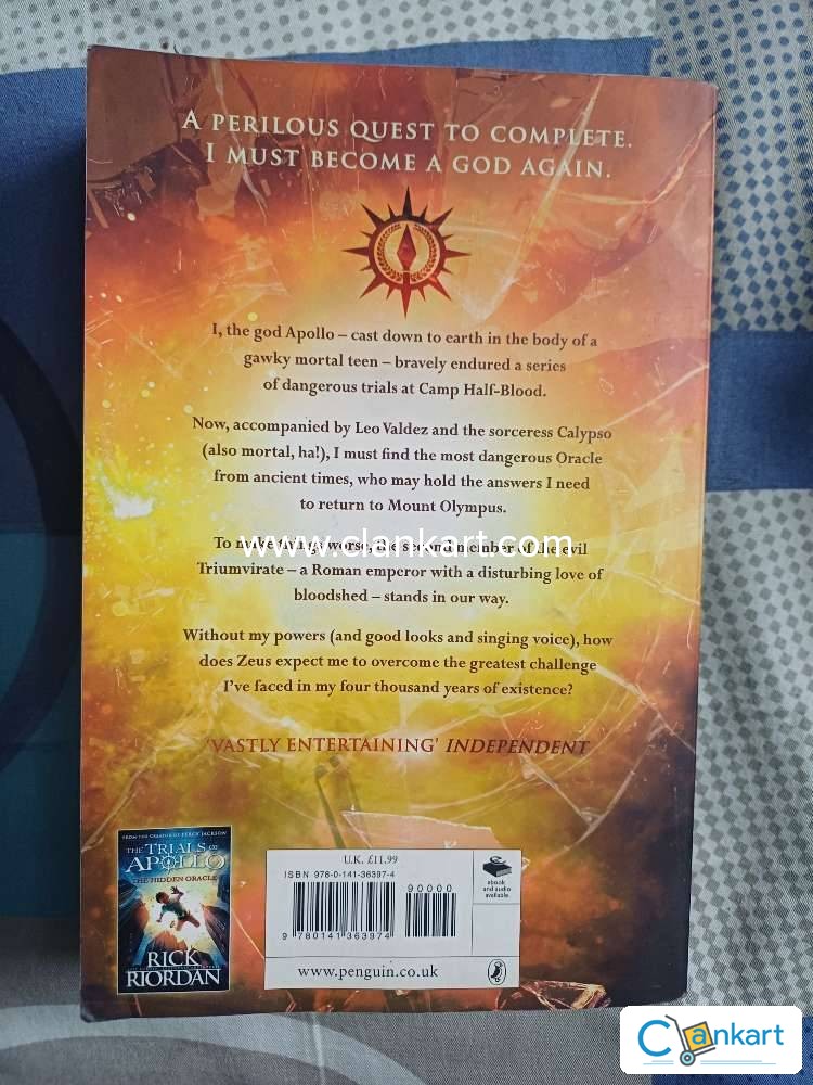 Buy 'The Dark Prophecy (The Trials Of Apollo, #2)' Book In Good ...