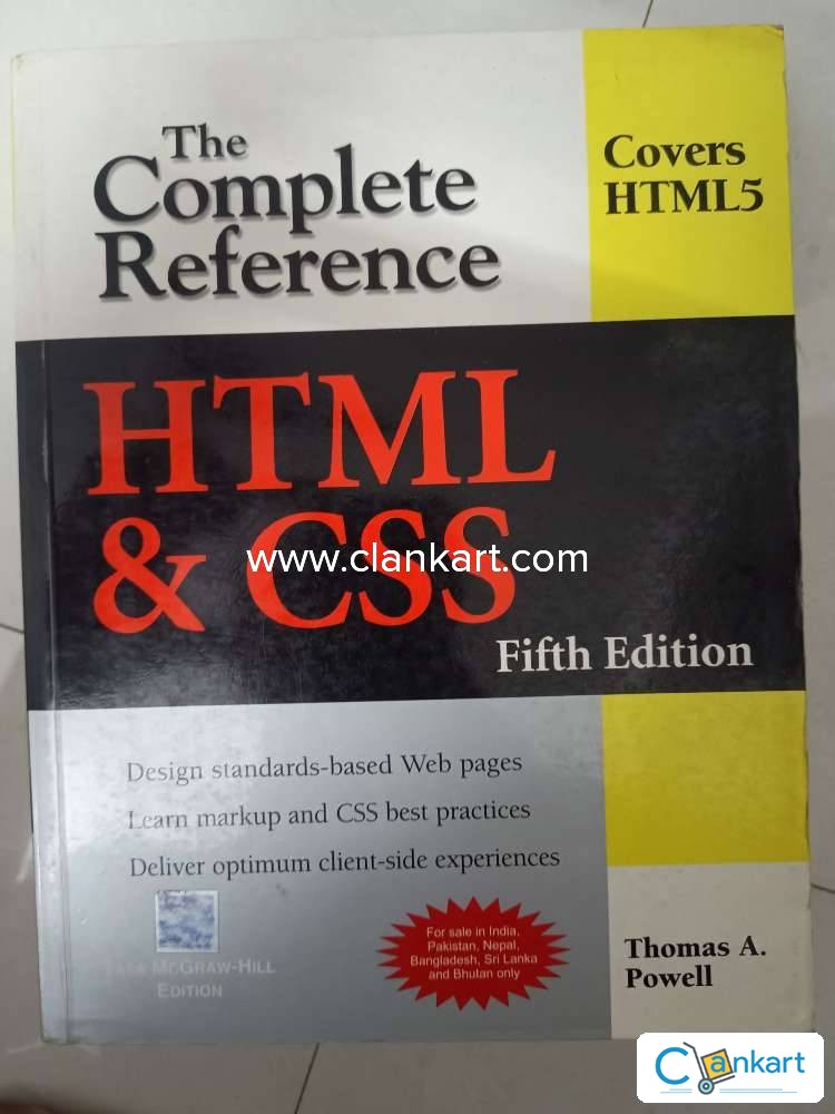 Buy 'HTML & CSS: The Complete Reference, Fifth Edition' Book In ... Buy 'HTML & CSS: The Complete Reference, Fifth Edition' Book In ...