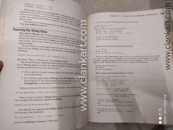 Buy 'PROGRAMMING IN JAVA' Book In Excellent Condition At Clankart.com Buy 'PROGRAMMING IN JAVA' Book In Excellent Condition At Clankart.com