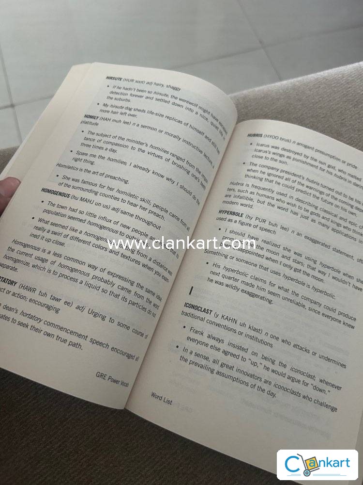 Buy 'GRE Power Vocab (Graduate School Test Preparation)' Book In ...
