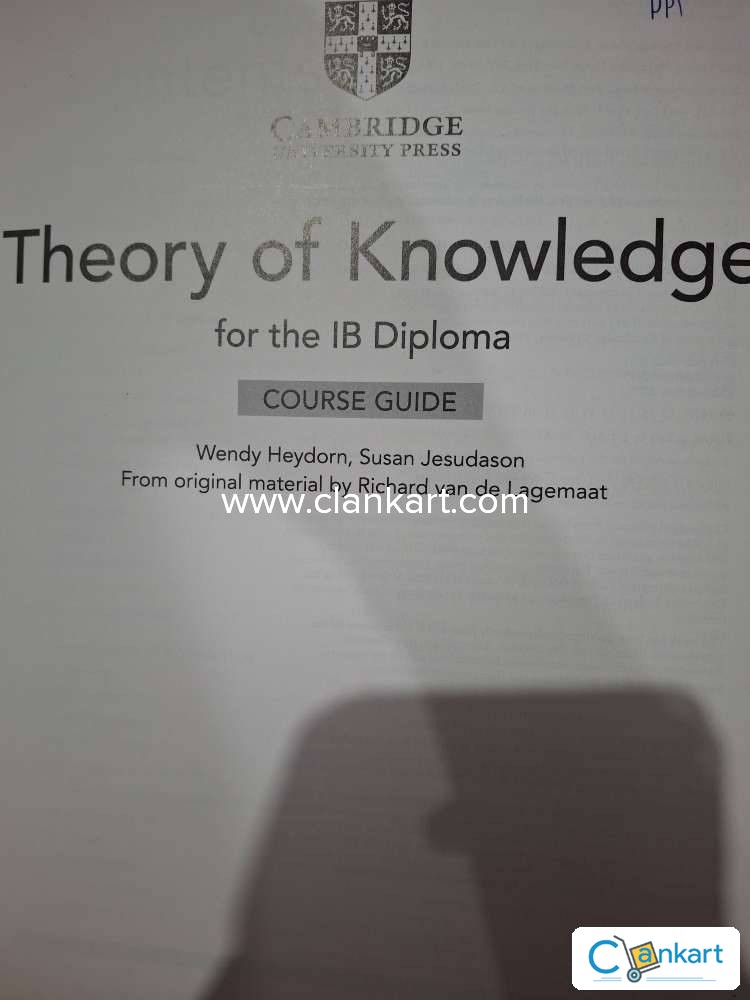 Buy 'Theory Of Knowledge For The IB Diploma Course Guide With Digital ...