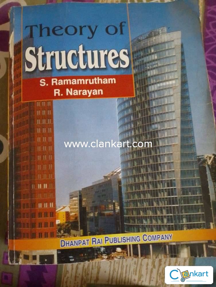Buy 'Theory Of Structures' Book In Excellent Condition At Clankart.com