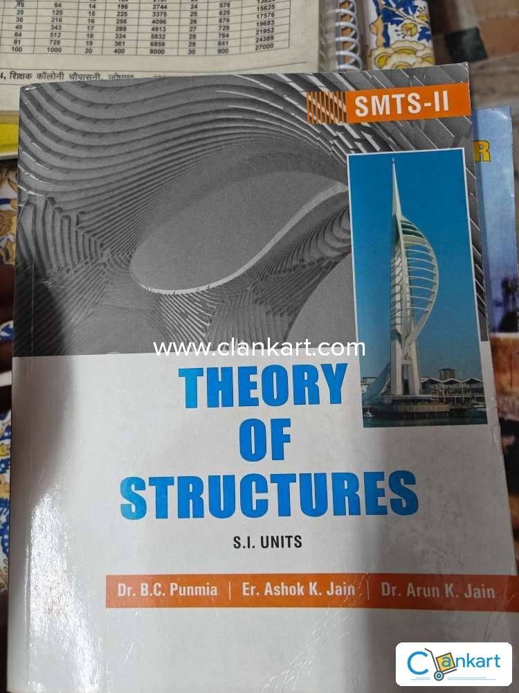 Buy 'Theory Of Structures' Book In Excellent Condition At Clankart.com