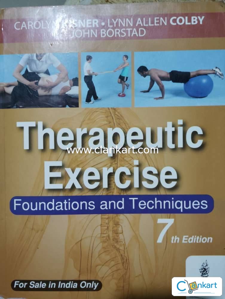 Buy 'therapeutic Exercise Foundations And Techniques' Book In Excellent ...