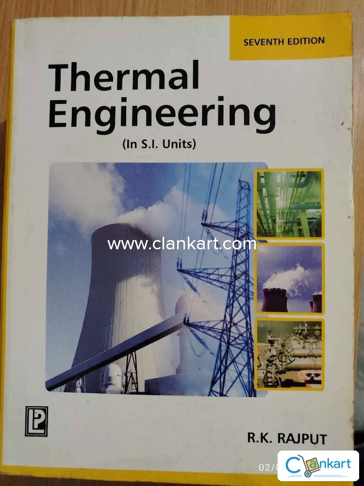 Buy 'Thermal Engineering' Book In Good Condition At Clankart.com