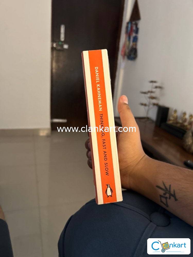 Buy 'Thinking, Fast And Slow' Book In Excellent Condition At Clankart.com