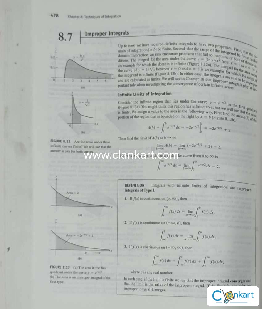 Buy 'Thomas' Calculus' Book In Excellent Condition At Clankart.com