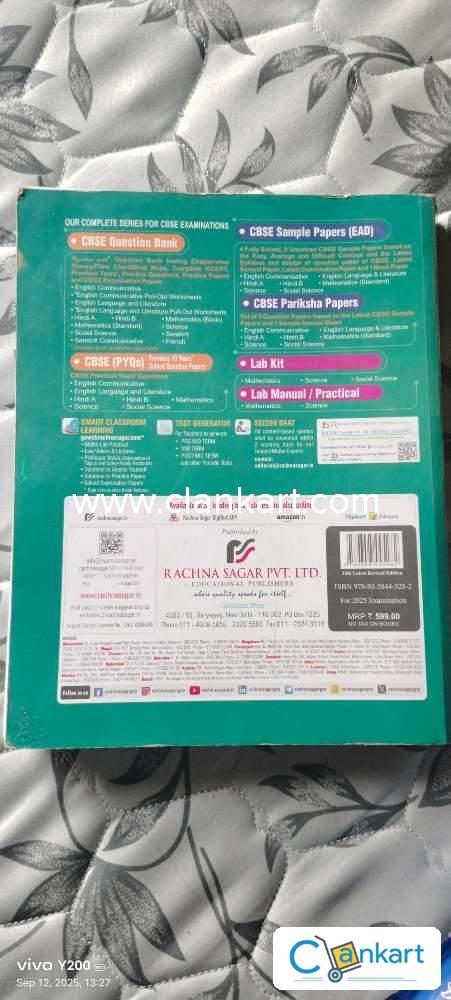 Buy 'Together With CBSE Class 10 Mathematics (Standard) Question Bank ...