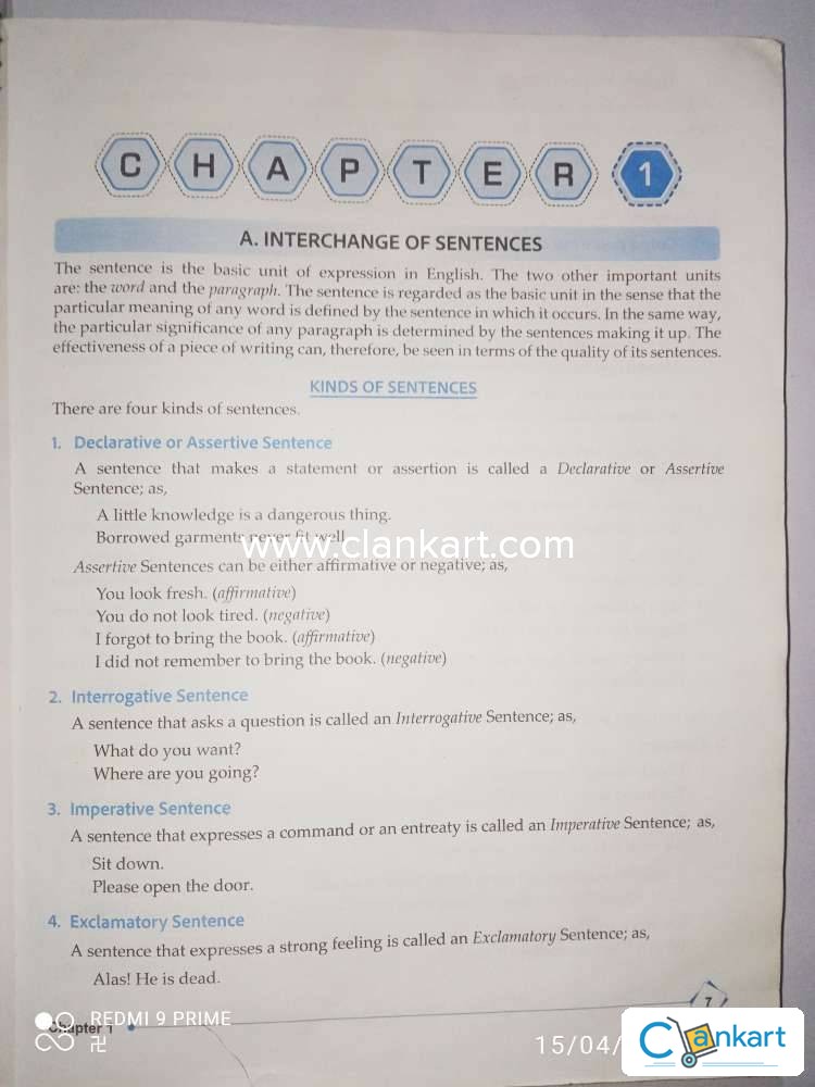 Buy 'Total English Language ICSE Class IX' Book In Good Condition At ...