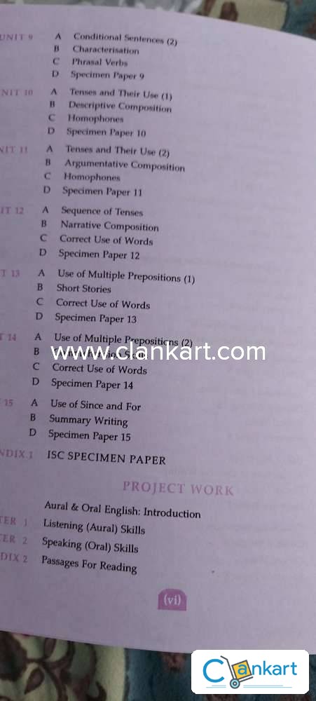 Buy 'Total English Class 11 Isc' Book In Excellent Condition At ...