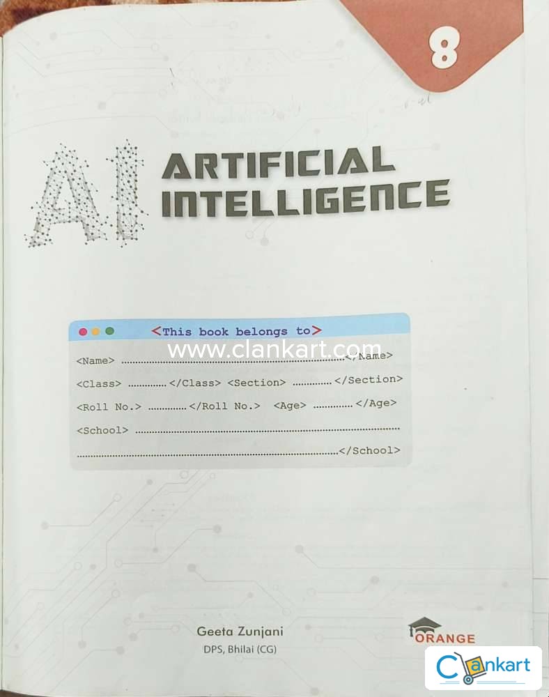 Buy 'Artificial Intelligence Class 8' Book In Good Condition At ... Buy 'Artificial Intelligence Class 8' Book In Good Condition At ...