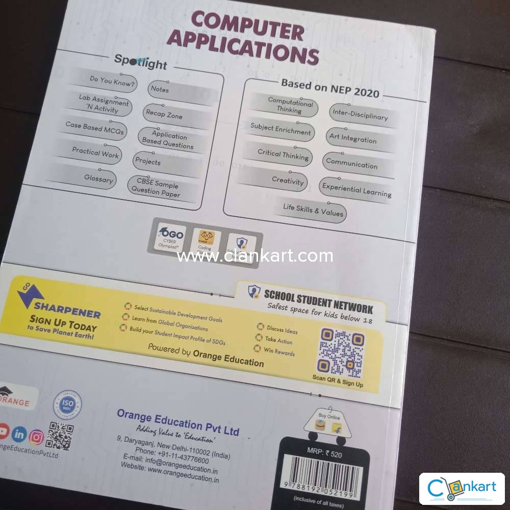 Buy 'Touchpad Computer Applications Class 10' Book In Excellent ...
