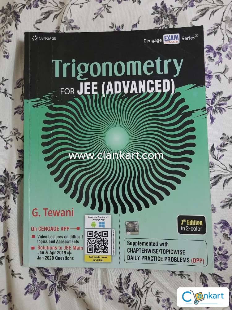 Buy 'Trigonometry For Jee Advanced By Cengage Publications (3rd Edition ...