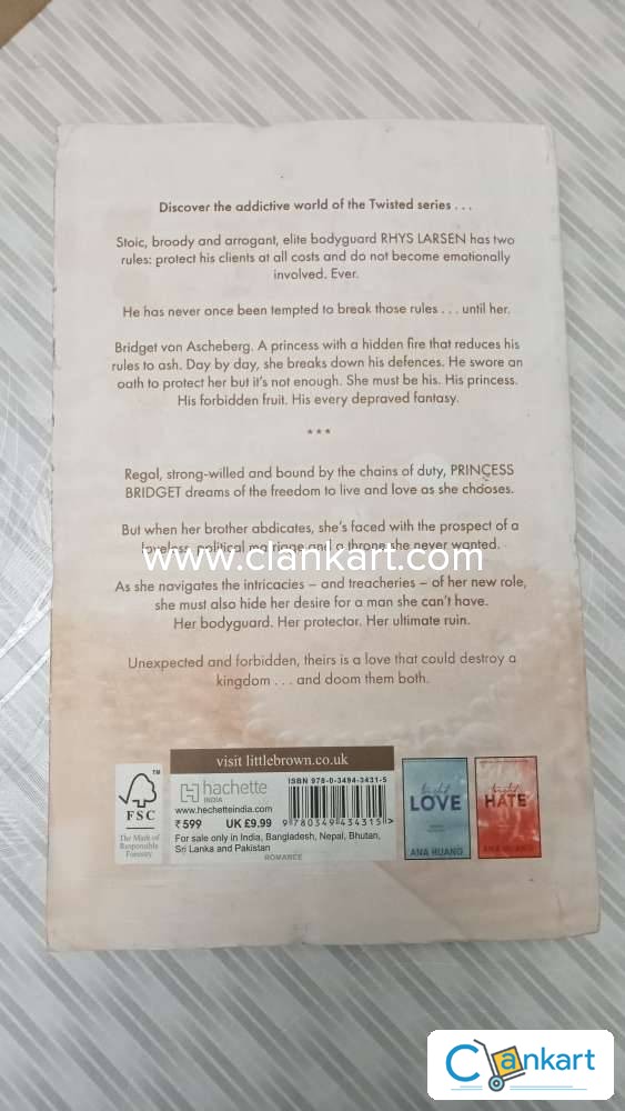 Buy 'Twisted Games (Twisted, #2)' Book In Excellent Condition At Clankart.com