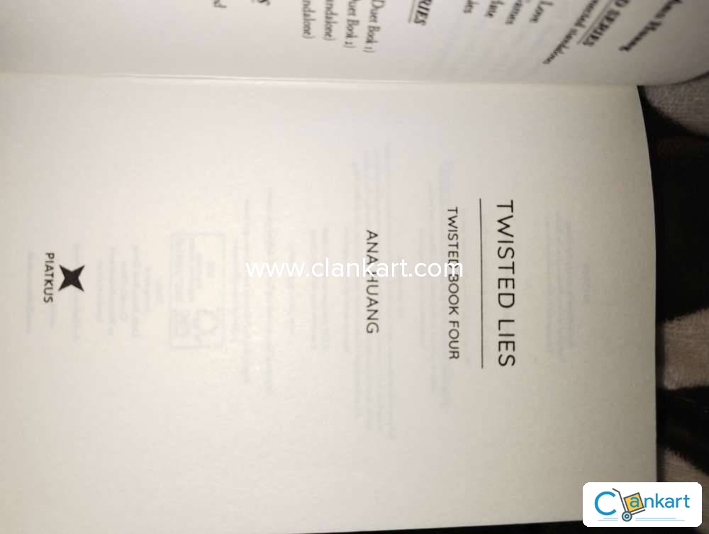 Buy 'Twisted Lies (Twisted #4)' Book In Excellent Condition At Clankart.com