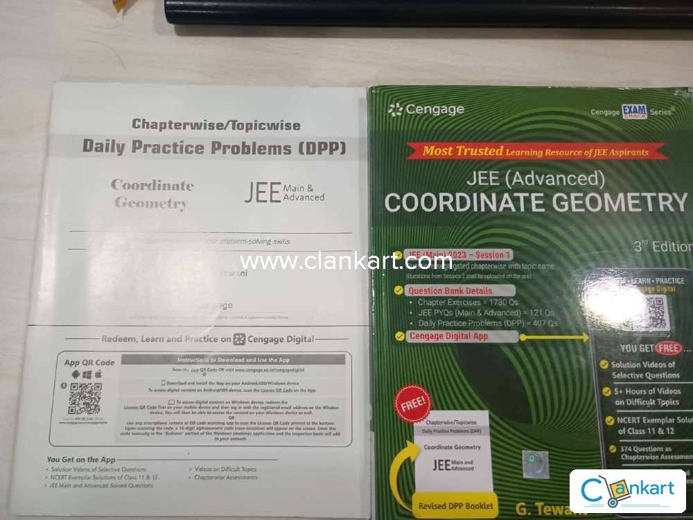 Buy 'Cengage Coordinate Geomtry With DPP' Book In Excellent Condition ...