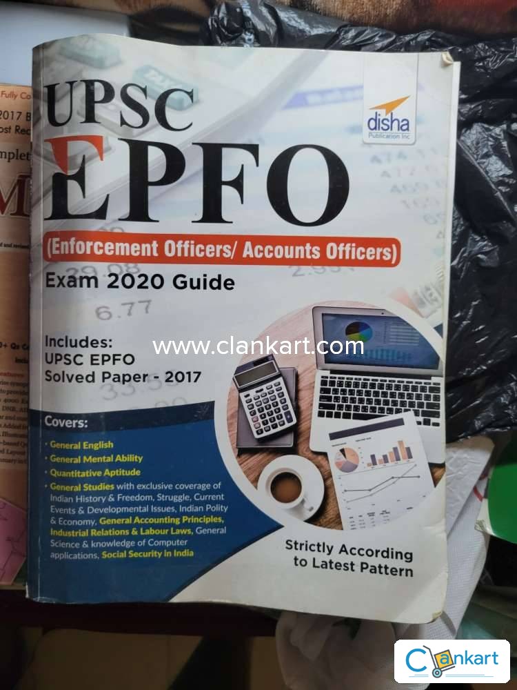 Buy 'UPSC EPFO (Enforcement Officers/ Accounts Officers) Exam 2020 ...