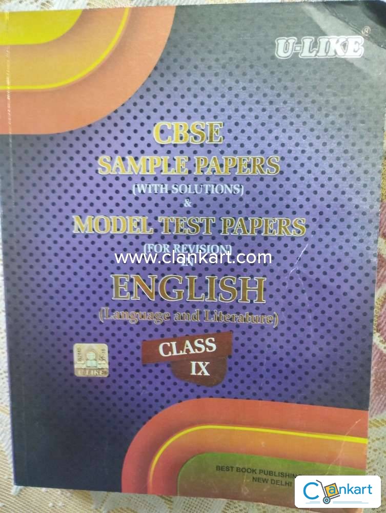 Buy 'CBSE U-Like Sample Paper (With Solutions) & Model Test Papers (For ...