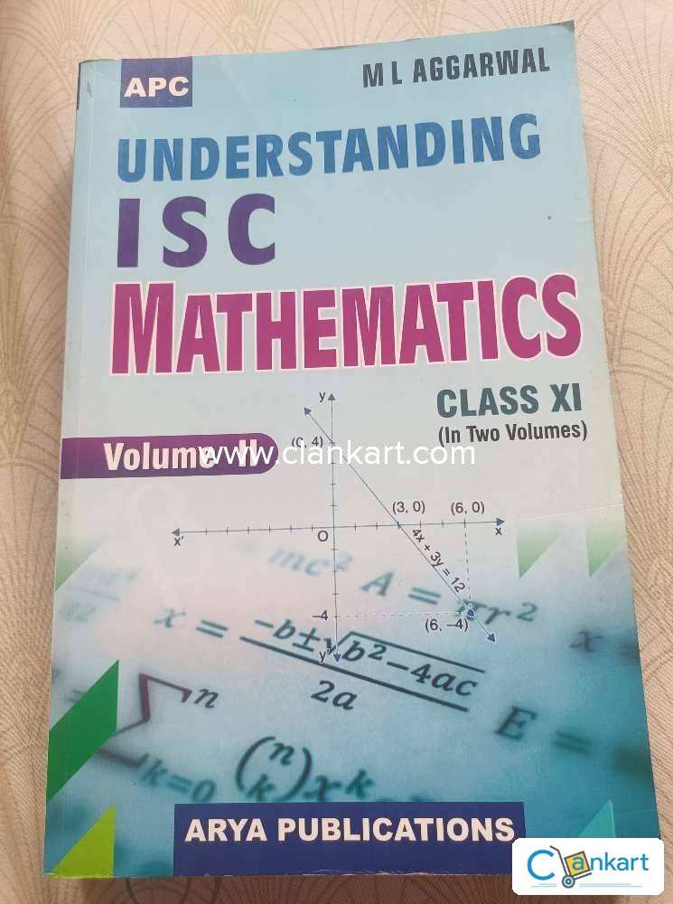Buy 'Understanding I.S.C. Mathematics Class- XI - Vol. I & II' Book In ...
