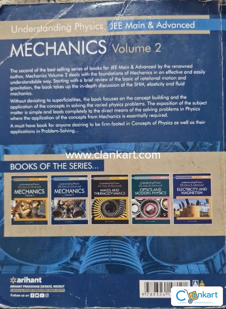 Buy 'Understanding Physics For JEE Main And Advanced Mechanics Part 2 ...