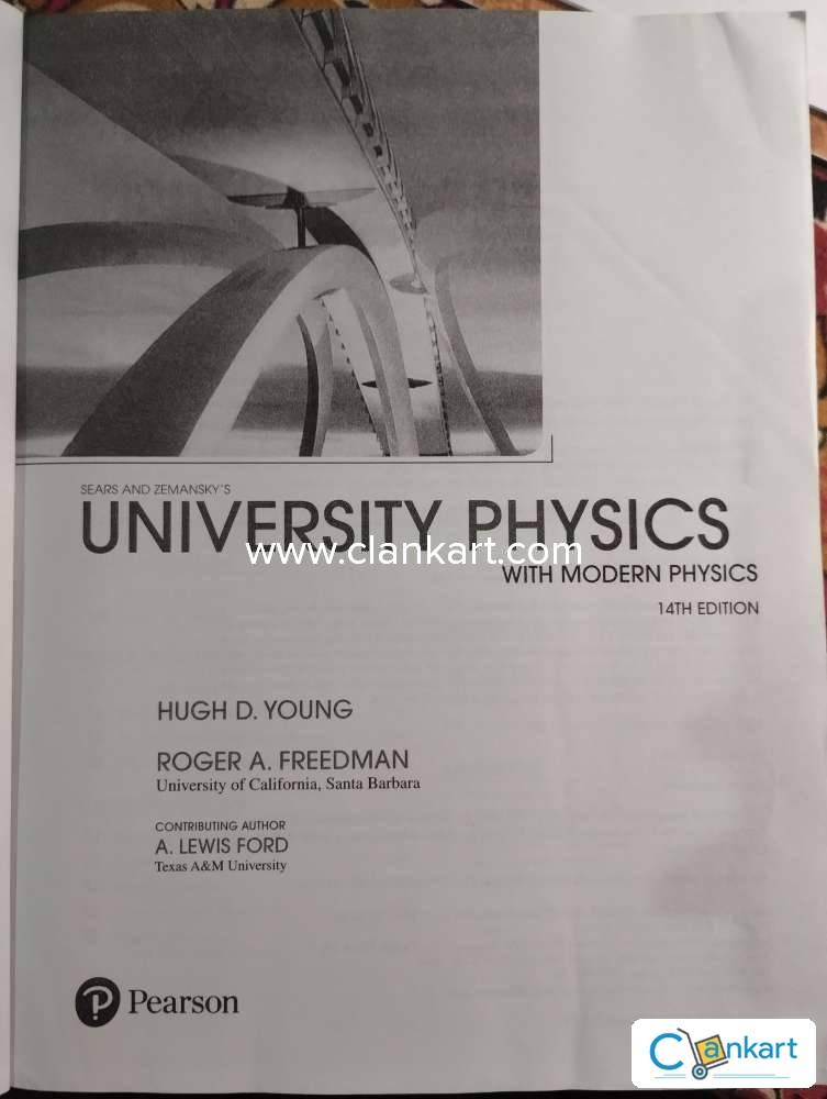 Buy 'University Physics With Modern Physics' Book In Excellent ...