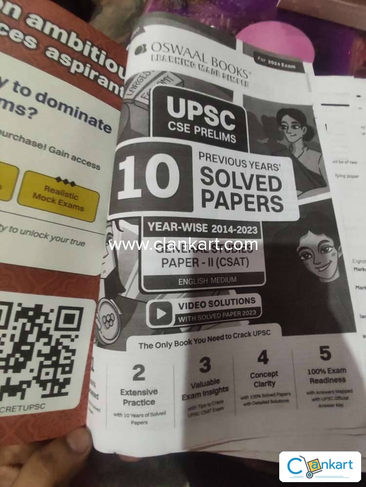 Buy 'UPSC CSE PRELIMS GENERAL STUDIES PAPER-II (CSAT)' Book In ...