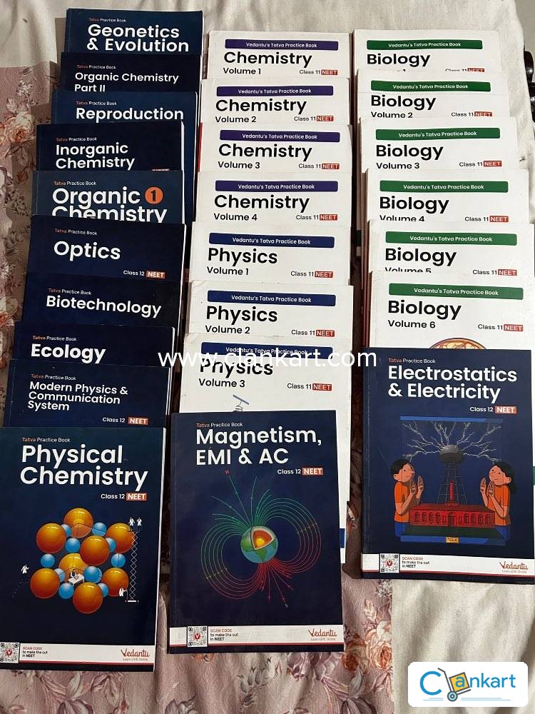 Buy 'VEDANTU NEET Class 11 &12' Book In Excellent Condition At Clankart.com