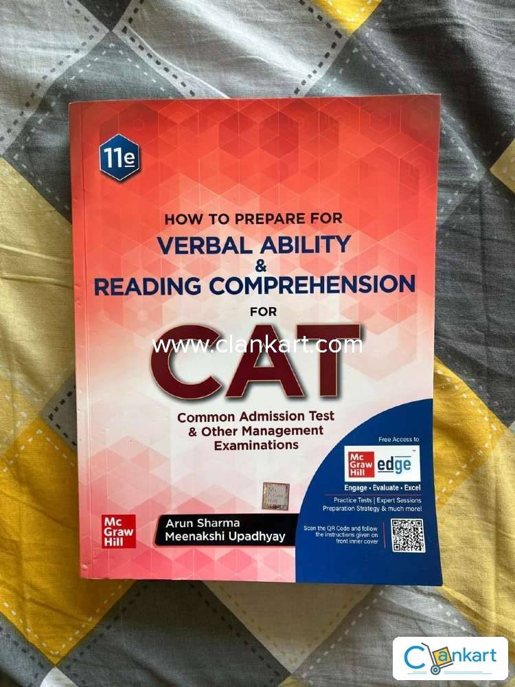 Buy 'Verbal Ability And Reading Comprehension For CAT' Book In ...