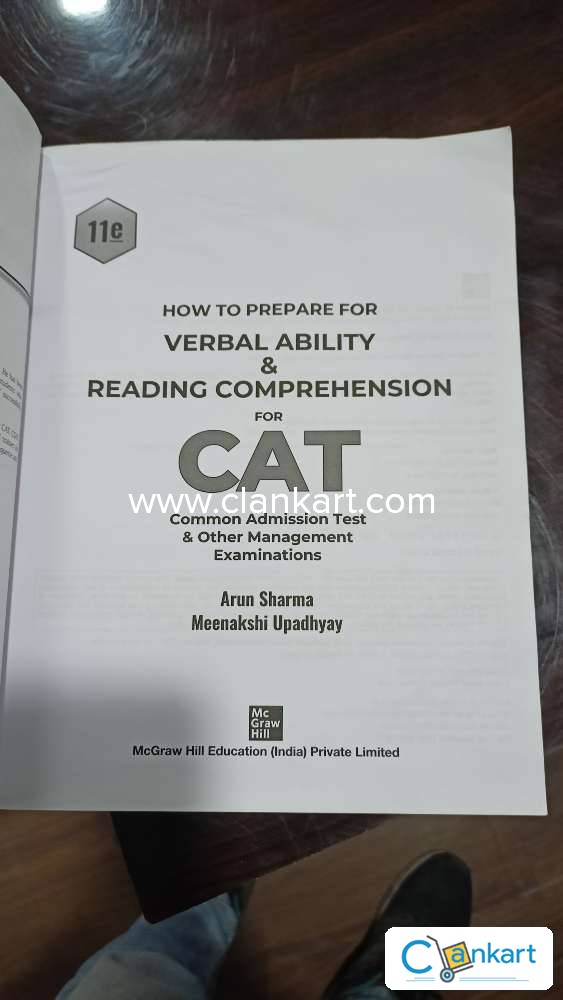 Buy 'Verbal Ability And Reading Comprehension' Book In Good Condition ...