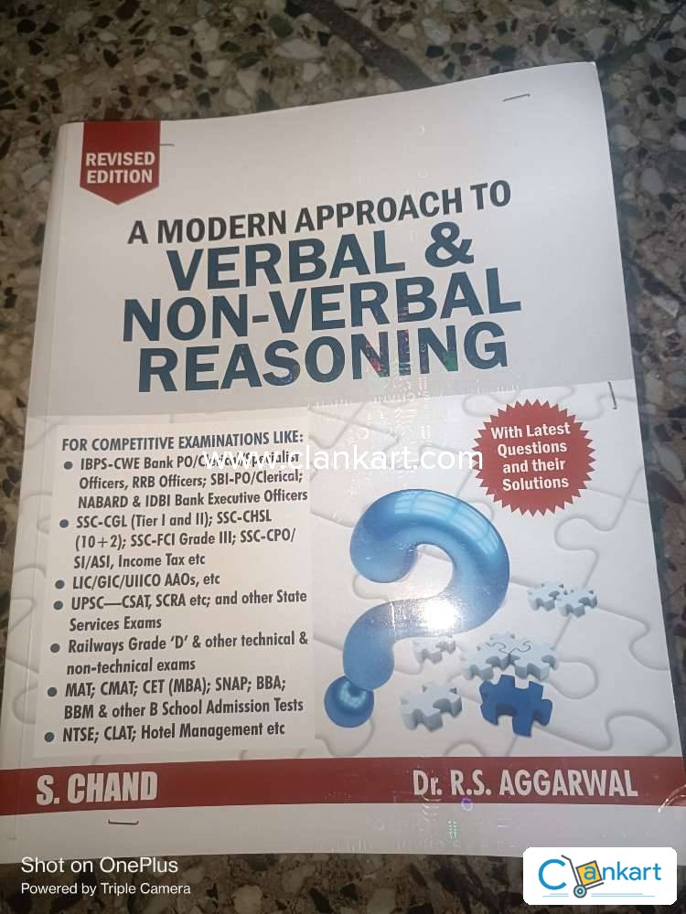 Buy 'A Modern Approach To Verbal & Non-Verbal Reasoning' Book In ...