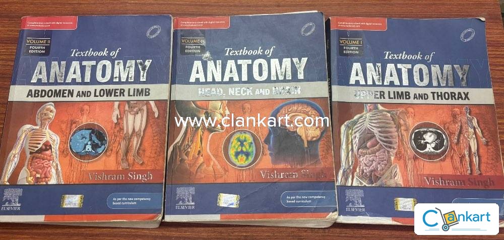 Buy 'Vishram Singh Anatomy 4th Edition' Book In Good Condition At ...