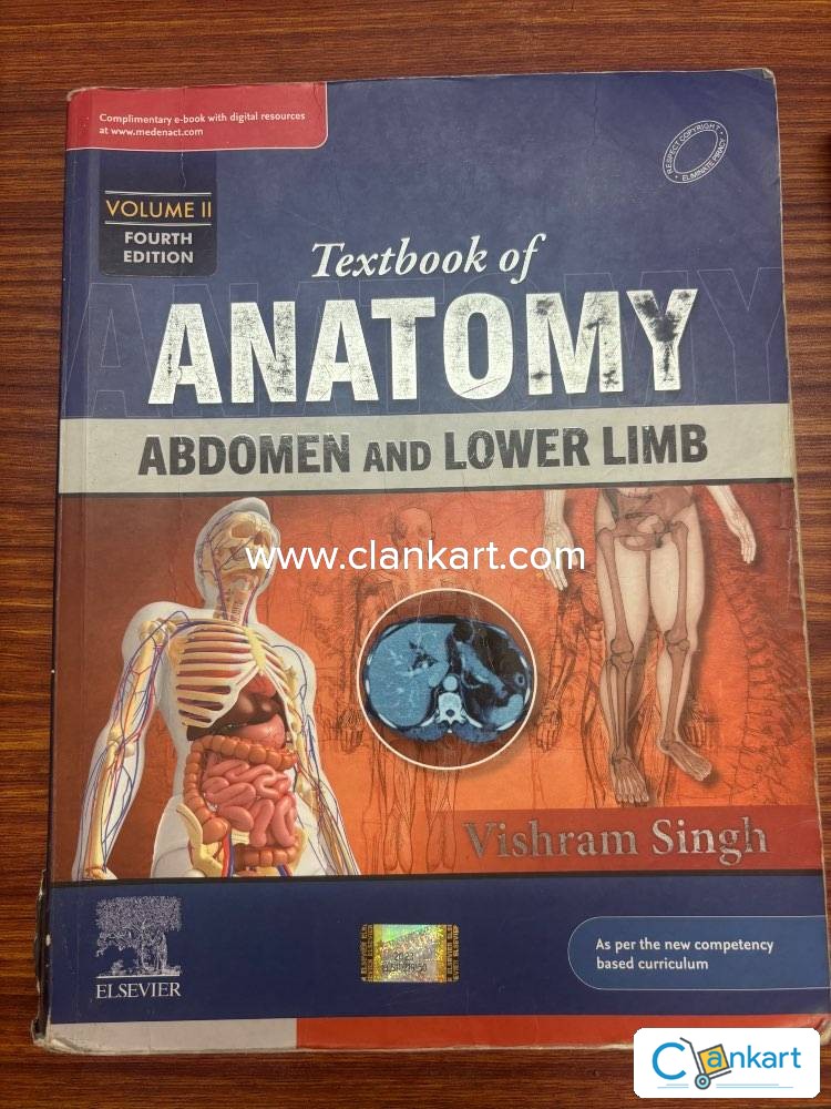 Buy 'Vishram Singh Anatomy 4th Edition' Book In Good Condition At ...