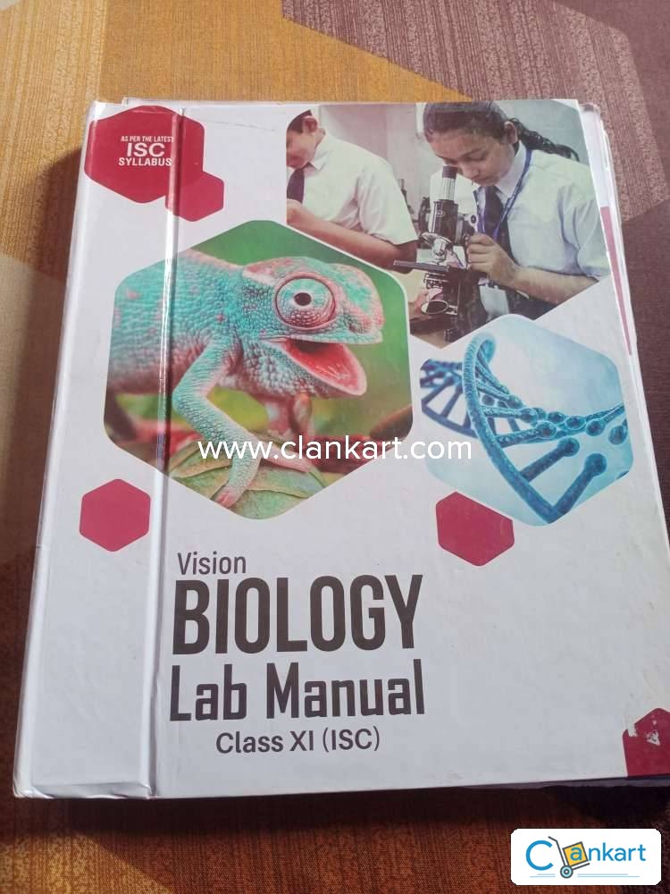 Buy 'Vision Biology Lab Manual For Class 11 ISC' Book In Excellent ...