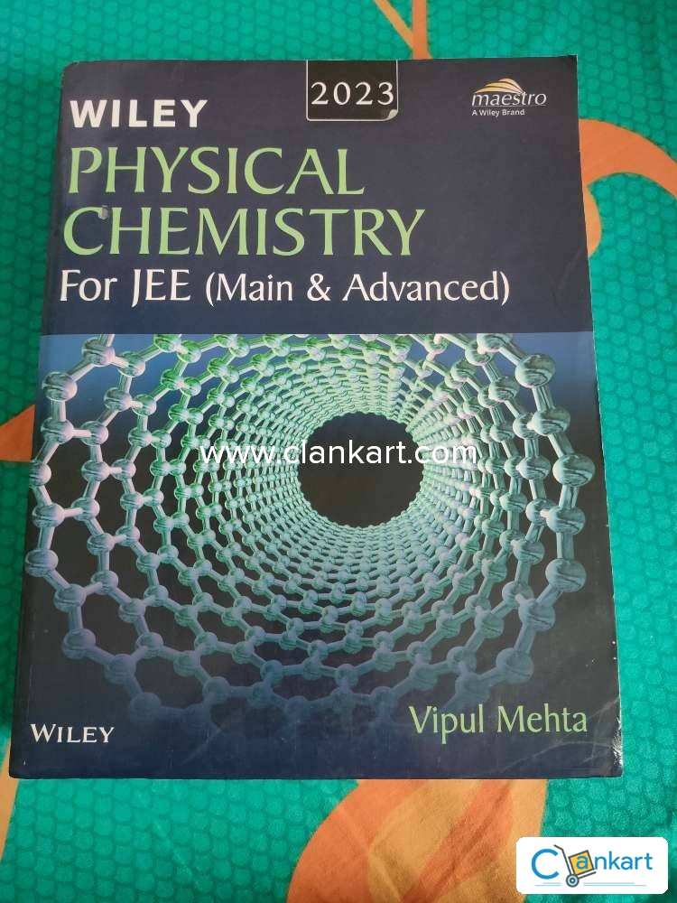Buy 'Wiley's Physical Chemistry For JEE (Main & Advanced), 2023' Book ...