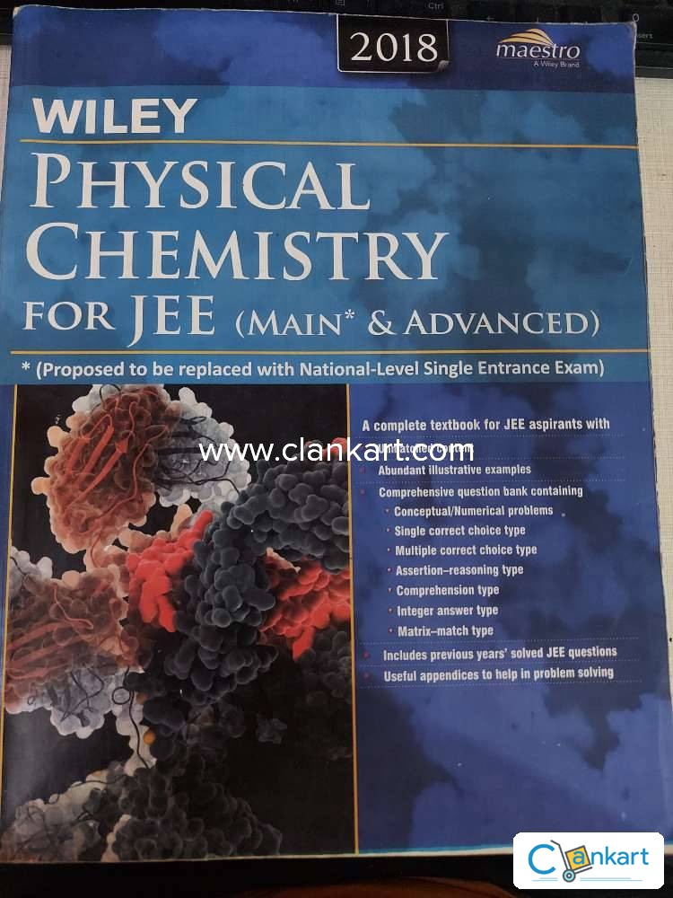 Buy 'Wiley's Physical Chemistry For JEE (Main & Advanced)' Book In ...