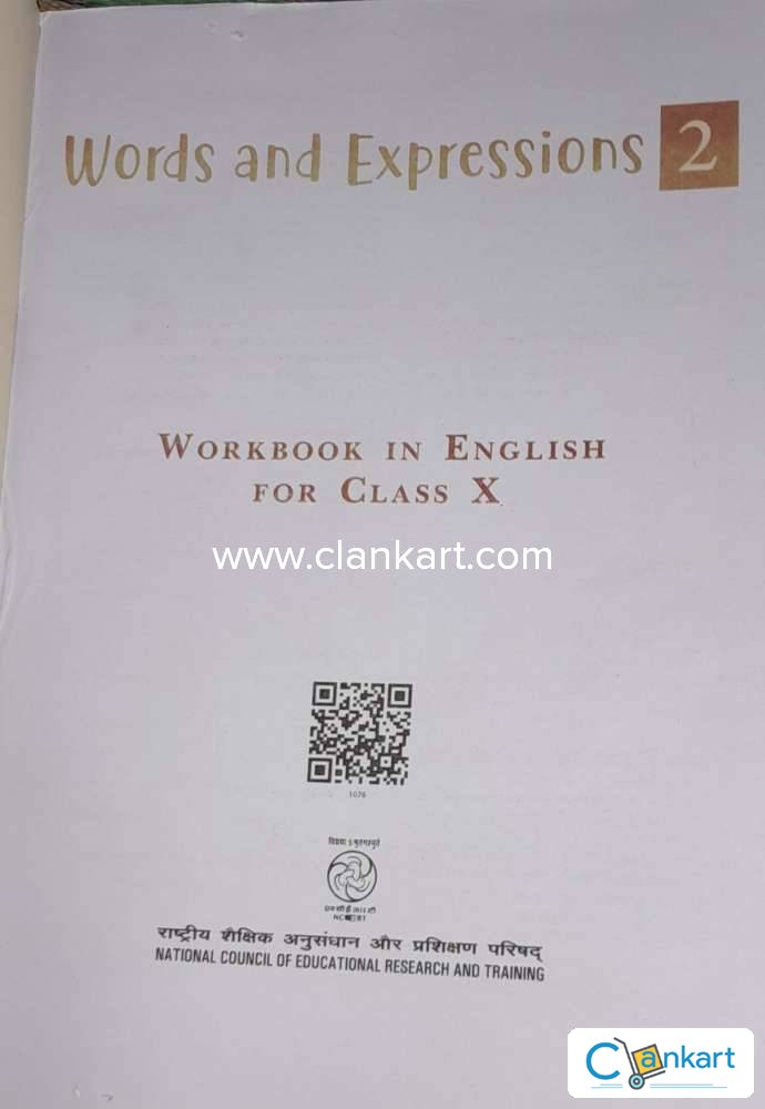 Buy 'Words And Expressions - 2 (Workbook In English For Class X)' Book ...