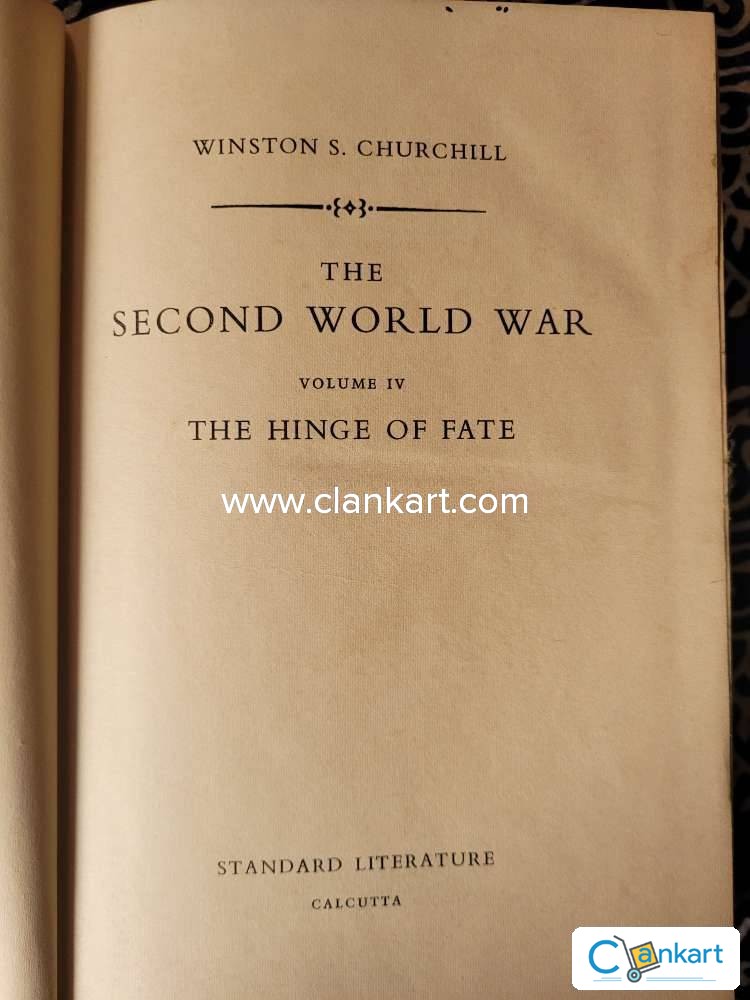 Buy 'World War II Memoirs (Vol 1-6) By Winston Churchill' Book In Fair ...